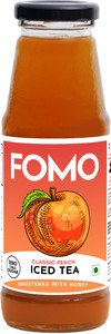 FOMO Classic Peach Iced Tea | Ready-To-Drink | Sweetened with Honey and ...