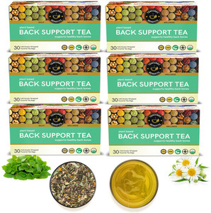 TEACURRY Tea For Bones (6 Months) - Helps with Herniated Disc - Green ...