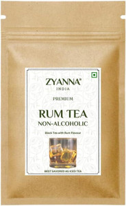 ZYANNA Rum Tea - Black Tea with Rich Rum Flavor - Non-Alcoholic, Hot or ...