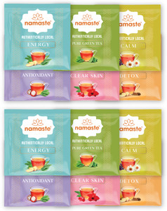 Namaste Chai Assorted Herbal Tea Bag Green Tea Bags Pouch Price in ...