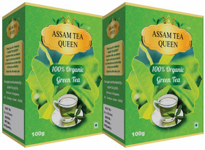 ASSAM TEA QUEEN 100% Organic Green Tea Green Tea Box Price in India ...