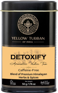 YELLOW TURBAN Detoxify Tea | Caffeine Free | Loose Leaf Tea | Blended ...
