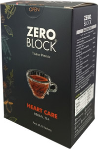 Senera ZERO BLOCK Heart Care Herbal Tea - Arjuna, Cinnamon, Mulethi ...