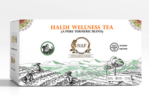 nityaarna farms Haldi Wellness Tea Turmeric Herbal Tea Box Price in ...