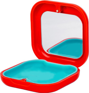 Toothsi Slim Aligner Case | Retainer Case with Mirror | With Magnetic ...