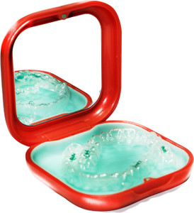 Toothsi Slim Aligner Case | Retainer Case with Mirror | Magnetic Switch ...