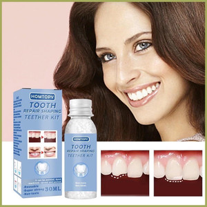 Teethkit Tooth Repair Kit, Temporary Fake Teeth Replacement Kit Teeth ...
