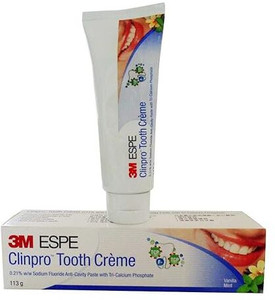 Clinpro 3M Sodium Fluoride Anti-Cavity Toothpaste(Vanilla Mint Flavor ...
