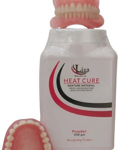 Liza Dental Heat Cure Powder 400GR/No Teeth Whitening liquid Price in ...