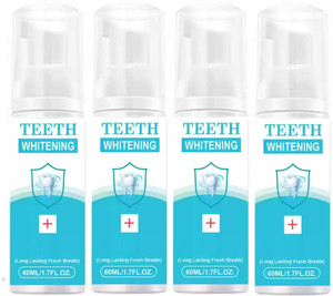 house of common Teeth Whitening Foam To Removes Bad Breath Fights Germs ...