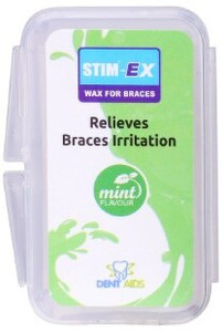 STIM Ex Wax Strips - Quick pain relief from Braces, Retainer, Aligner ...