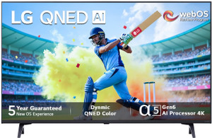 LG QNED 75 108 cm (43 inch) Ultra HD (4K) QNED Smart WebOS TV with ...