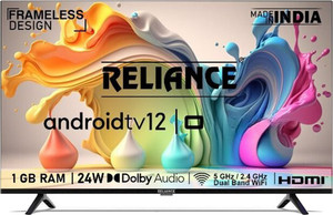 Reliance 81 cm (32 inch) HD Ready LED Smart Android TV with Android 12 ...