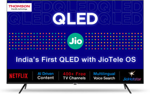 Thomson Jio TV 108 cm (43 inch) QLED Ultra HD (4K) Smart Jio Tele OS TV ...