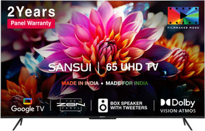 Sansui 165 cm (65 inch) Ultra HD (4K) LED Smart Google TV with Zen ...