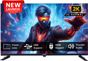 InnoQ Nova 80 cm (32 inch) HD Ready LED TV 2025 Edition with Thunder ...