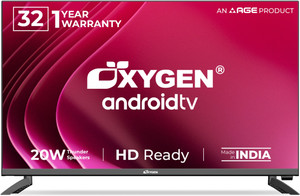 Oxygen O Series 81 cm (32 inch) HD Ready LED Smart Android Based TV ...