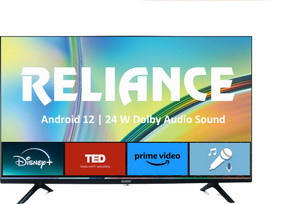 Reliance 81 cm (32 inch) HD Ready LED Smart Android TV with Android 12 ...