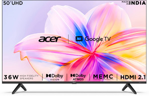 Acer Advanced I Series 127 cm (50 inch) Ultra HD (4K) LED Smart Google ...