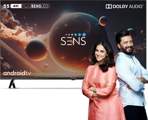 SENS Pikaso 140 cm (55 inch) Ultra HD (4K) LED Smart Android TV Online ...