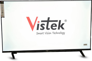 vistek 109.22 cm (40 inch) Full HD LED Smart Android TV 2024 Edition ...