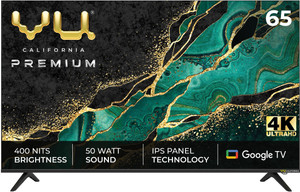 Vu 164 cm (65 inch) Ultra HD (4K) LED Smart Google TV Online at best ...