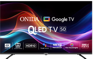 ONIDA 125 cm (50 inch) QLED Ultra HD (4K) Smart Google TV Online at ...