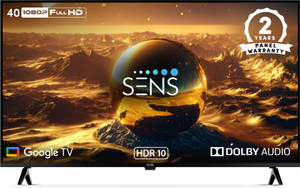 SENS 102 cm (40 inch) Full HD LED Smart Google TV Online at best Prices ...
