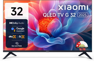 XIAOMI G Series 80 cm (32 inch) QLED HD Ready Smart Google TV 2025 ...