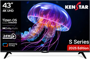 Kenstar 109 cm (43 inch) Ultra HD (4K) LED Smart Tizen TV 2025 Edition ...