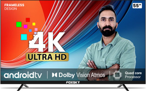 Foxsky 139 cm (55 inch) Ultra HD (4K) LED Smart Android TV Online at ...