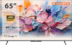 Coocaa Frameless 164 cm (65 inch) QLED Ultra HD (4K) Smart Google TV ...