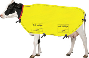 VK Sarvottam V.K. Sarvottam Cow Jacket / Cow Body Cover 40" X 80" Tent ...