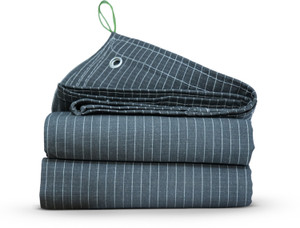 TOUGH STACKS Canvas Tarpaulin | 100% Waterproof 600 GSM |UV Resistant ...