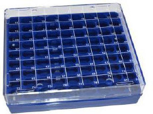 Apex Labs Cryotube Box 100 Well 1.8 ML With Hinged Lid Polypropylene ...