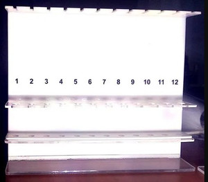 Thyrocare ESR Pipette Stand for Disposable ESR Pipette with 12 Whole ...