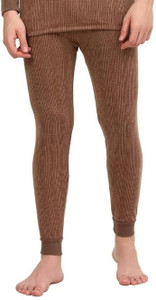 Inner Comfort Wool Length Bottom Innerwear for Men (Brown) Men Pyjama ...