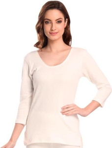 Inner Comfort Wool Full Sleeves Round Neck Top Innerwear for Women ...