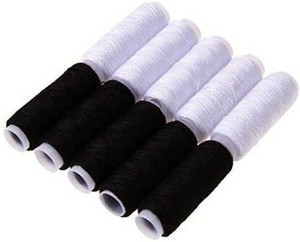 DECRONICS White & Black Thread Price in India - Buy DECRONICS White ...