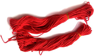 Sankalp Silk Nazar Lal Dhaga (Red) - 35 Metres Set of 2 Thread Price in ...