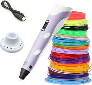 Magicwand 3D Pen with LCD Display & 3 Filaments with USB Price in India ...
