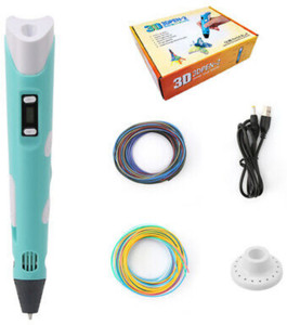 RAZY 3D Pen for Kids,with 12 Colors PLA Refills,3 Speed Adjustable 3D ...