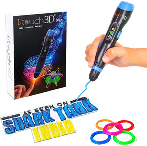 WOL3D ITouch plus 3D Pen for 3D Drawing, Art and Crafts with (5 in 1 ...