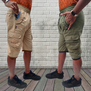 WldStar Solid, Embellished Men Three Fourths - Buy WldStar Solid ...