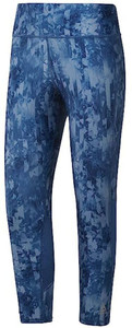 REEBOK Solid, Printed Women Blue Tights - Buy REEBOK Solid, Printed ...