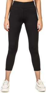 INVOKE ASIA Solid Women Black Tights - Buy INVOKE ASIA Solid Women ...