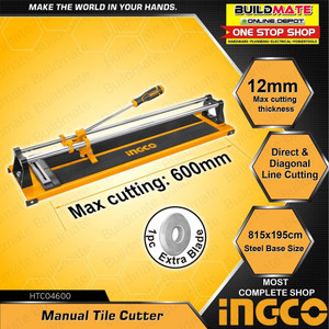 INGCO HTC04600 Table Top Tile Cutter Price in India - Buy INGCO ...