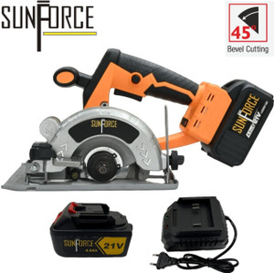 SUNFORCE MTREX MC-21V CORDLESS BRUSHLESS MARBLE CUTTER MACHINE 21V LI ...