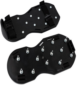 FACILE Epoxy Floor Spiked Shoes -Metal Plate Gunite Spiked Screeding ...