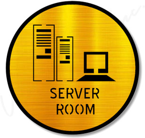 VICTORY FLAG Acrylic Server Room Sign for Office/Hospital/Shoping Mall ...